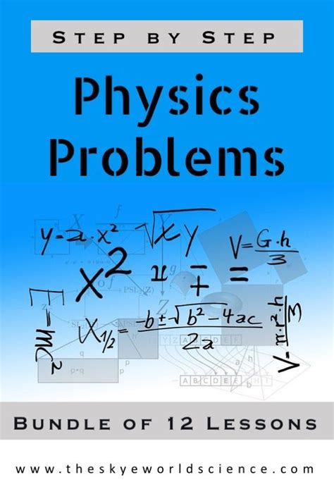 Basic Physics Skills Worksheet