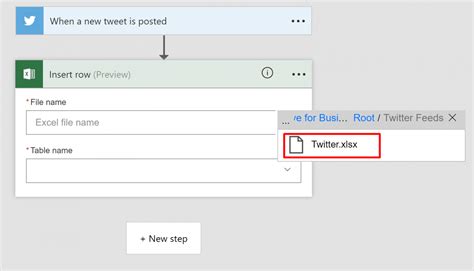 import twitter data to excel and power bi using microsoft flow or zapier