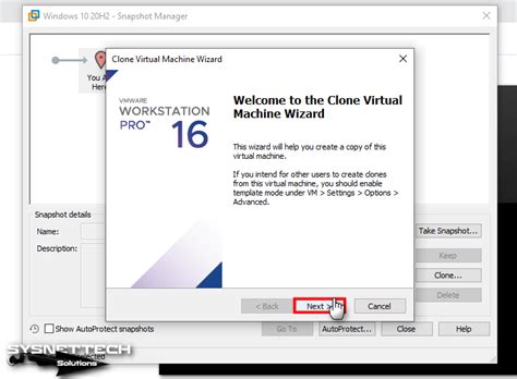 How To Clone A VM In VMware SYSNETTECH Solutions