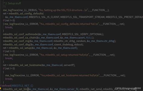 mbed tls嵌入式使用 mbedtls 裁剪 csdn博客