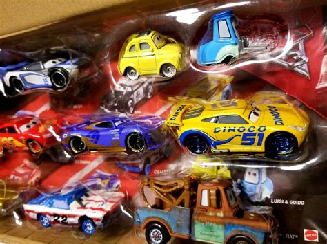 Disney Cars 3 Diecast 10 Pack Exclusive Next Gen Easy Idle 15 Harvey