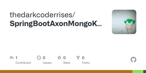 Github Thedarkcoderrisesspringbootaxonmongokafka