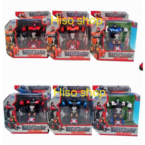 หุ่นยนต์แปลงร่างเป็นรถ ทรานฟอเมอร์ ใส่ถ่าน กดปุ่มแปลงร่าง วิ่งอัตโนมัติ Shopee Thailand