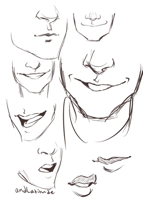 Men Lips Drawing At Explore Collection Of Men Lips