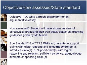 Write A Killer Thesis Statement Middle Babe By Robert Marsh