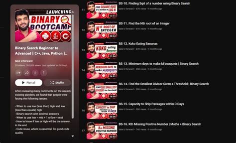 Md Seraj On Linkedin Achievement Learning Binarysearch