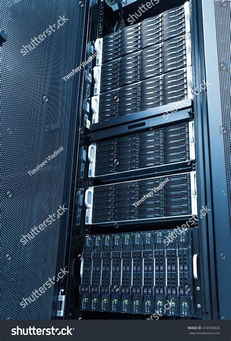 Array Disk Storage Data Center Depth Foto Stok 474594826 Shutterstock