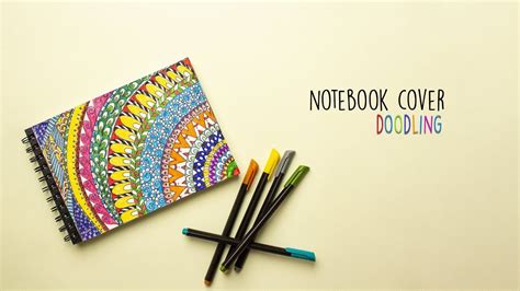 Diy Doodle Notebook Cover