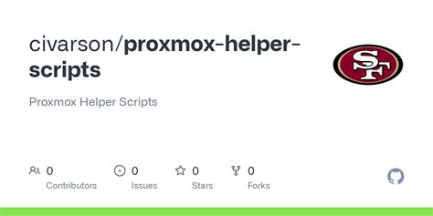 GitHub Civarson Proxmox Helper Scripts Proxmox Helper Scripts