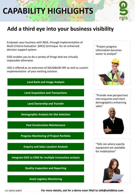 R Gis Capability Highlights 23mar15 Pdf