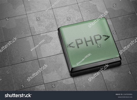 Tech Cubes Php Inscription Php Programming Stock Illustration