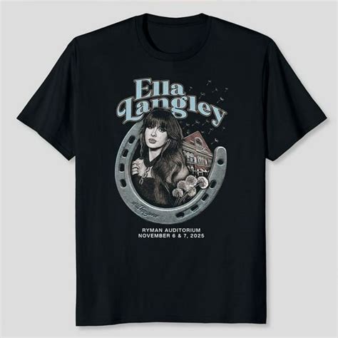 Ella Langley Ryman Event Tee T Shirt Sizes S 5xl Gategoo