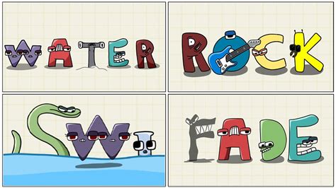 Alphabet Lore Parody Compilation Alphabet Lore Animation Mike Salcedo Youtube