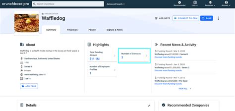 Contact Level Data Crunchbase Knowledge Center