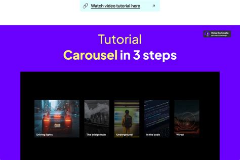 Create Carousel Figma Tutorial Figma Community