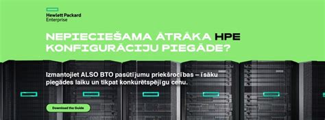 Hpe Cto To Bto Also Latvia Sia