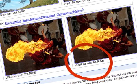 WebP Best Image Format For Web Vs WebP