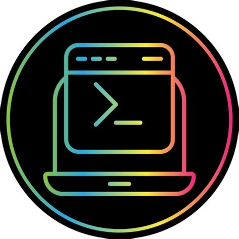 Command Line Vector Icon Design 15813877 Vector Art At Vecteezy