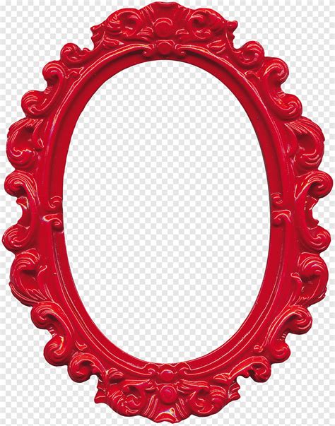 빨간색 스크롤 프레임 그림 프레임 타원형 필름 프레임 절묘한 꽃 프레임 프레임 골든 프레임 Png Pngegg