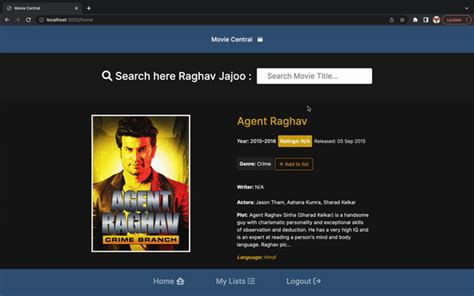 Github Raghavjajooc123moviesearchwebapplication This Is A Movie Library Web Application