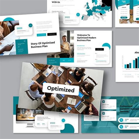 Шаблон презентации оптимизированного бизнес плана Optimized Biecom Market