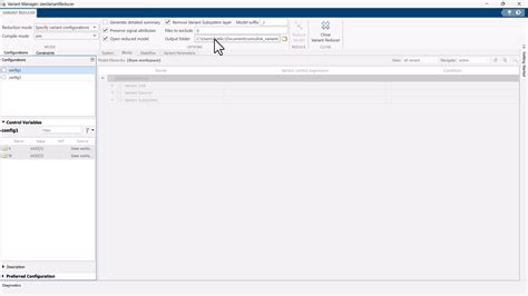 Reduce Variant Models Using Variant Reducer Matlab And Simulink
