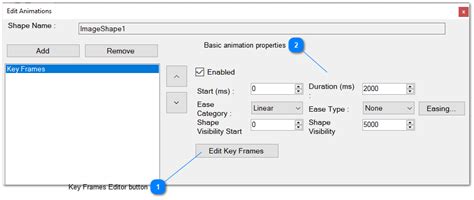skiamap presenter key frames animation