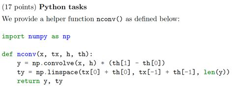 17 Points Python Tasks We Provide A Helper Function