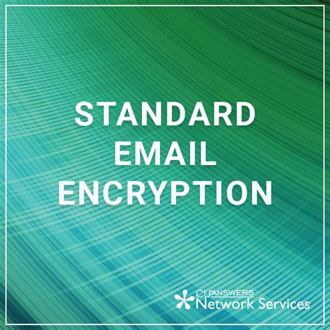 Standard Email Encryption Cu Answers Store