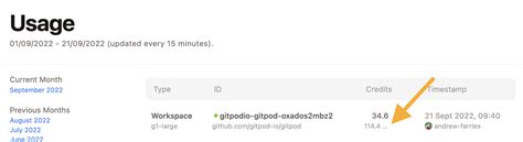 Credits Column In Usage Detail View Is Misaligned And Truncation Is