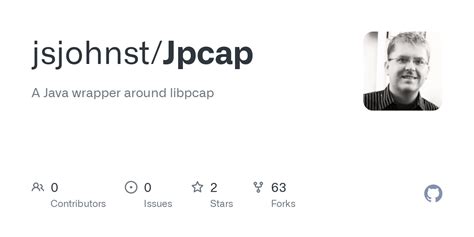 Github Jsjohnstjpcap A Java Wrapper Around Libpcap