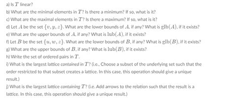 solved the hasse diagram for the partial order t is shown 굿