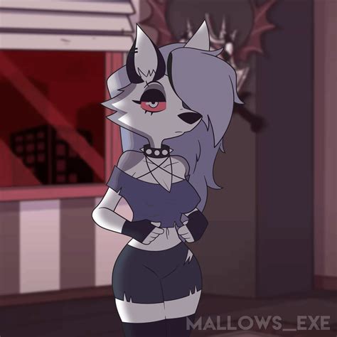 Rule 34 Animated Animated  Breasts Flashing Breasts Furry Furry Breasts Helluva Boss Loona