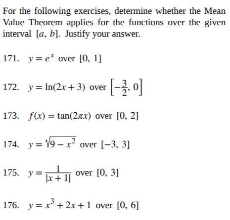 Solved For The Following Exercises Determine Whether The Chegg Com