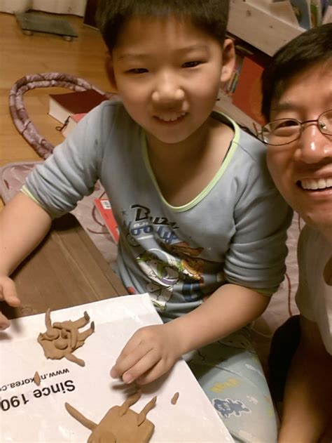 찱흙놀이 네모네모 스폰지밥 만들기 아빠와아들~~ 네이버 블로그