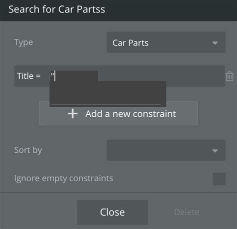 Compare Text Field With String Database Bubble Forum