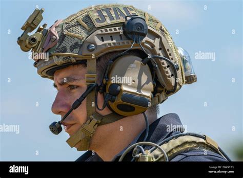 A Joint Terminal Attack Controller Jtac Assigned To Detachment 1 4th