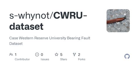 github s whynot cwru dataset case western reserve university bearing