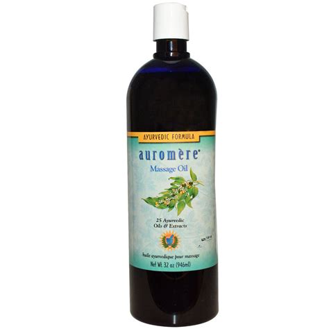 Auromere Ayurvedic Massage Oil 32 Fl Oz 946 Ml Ebay
