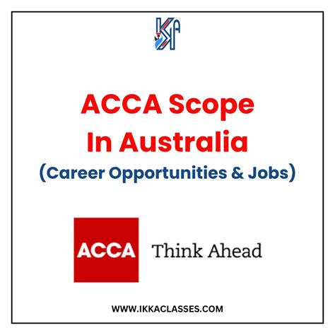 ACCA Scope In Australia Career Opportunities Jobs Ikka Classes