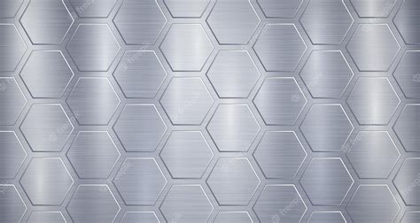 Premium Vector Abstract Metallic Background In Light Blue Colors With Highlights And A Big