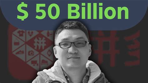 The Unknown 30th Billionaire Colin Huang Pinduoduo Pdd Youtube