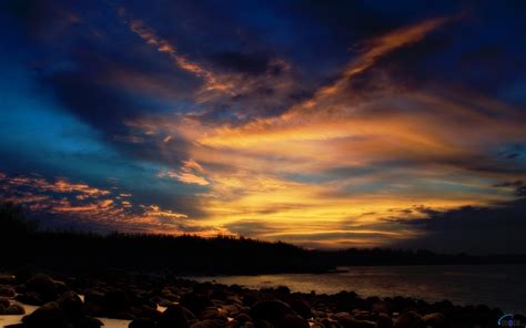Evening Sky Wallpaper
