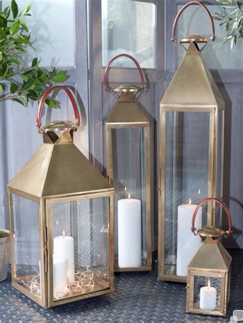 Quite Nicei Still Prefer Chrome Large Candle Lanterns