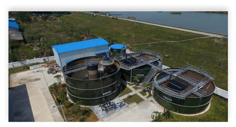 폐수하수 처리를 위한 질 도망된 강철 탱크