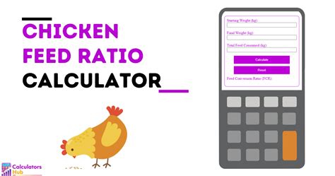 Chicken Feed Ratio Calculator