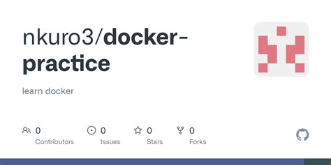 GitHub Nkuro Docker Practice Learn Docker