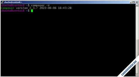 Cómo Instalar Composer En Centos 8 ️ 2022 Paso A Paso