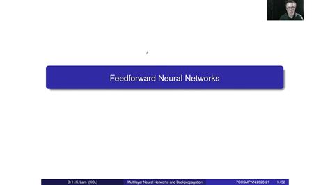 multilayer neural networks part 2 feedforward neural networks youtube
