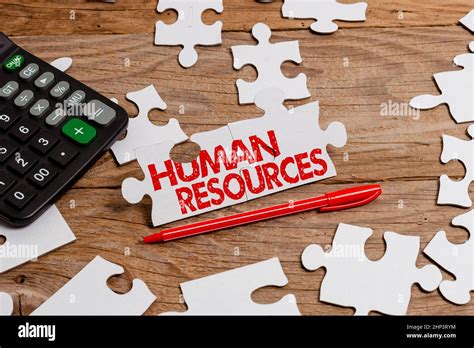 Writing Displaying Text Human Resources Business Concept The Showing Who Make Up The Workforce